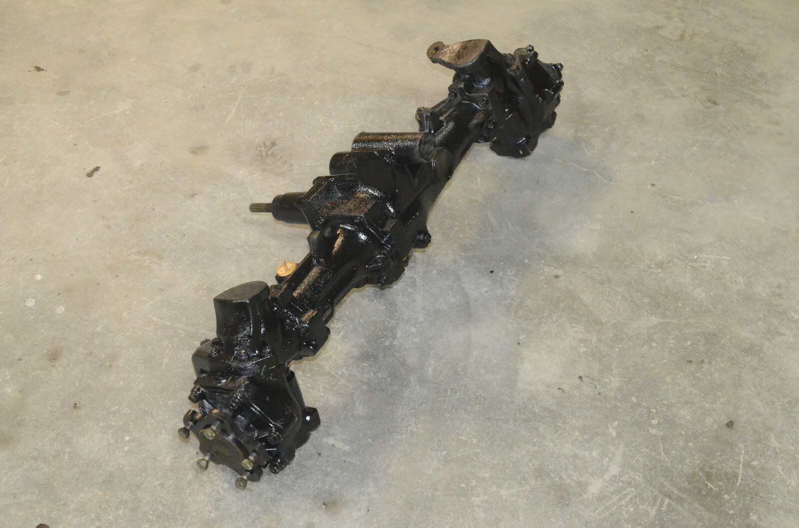 John Deere X595 Complete MFWD Front Axle AM132865 X575 X585 X728 X748 ...