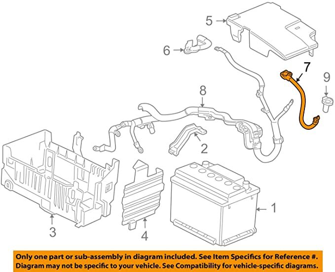 Battery Cable ACDelco GM Original Equipment fits 13-16 Buick Verano 2 ...