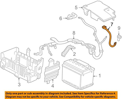 Battery Cable ACDelco GM Original Equipment fits 13-16 Buick Verano 2 ...