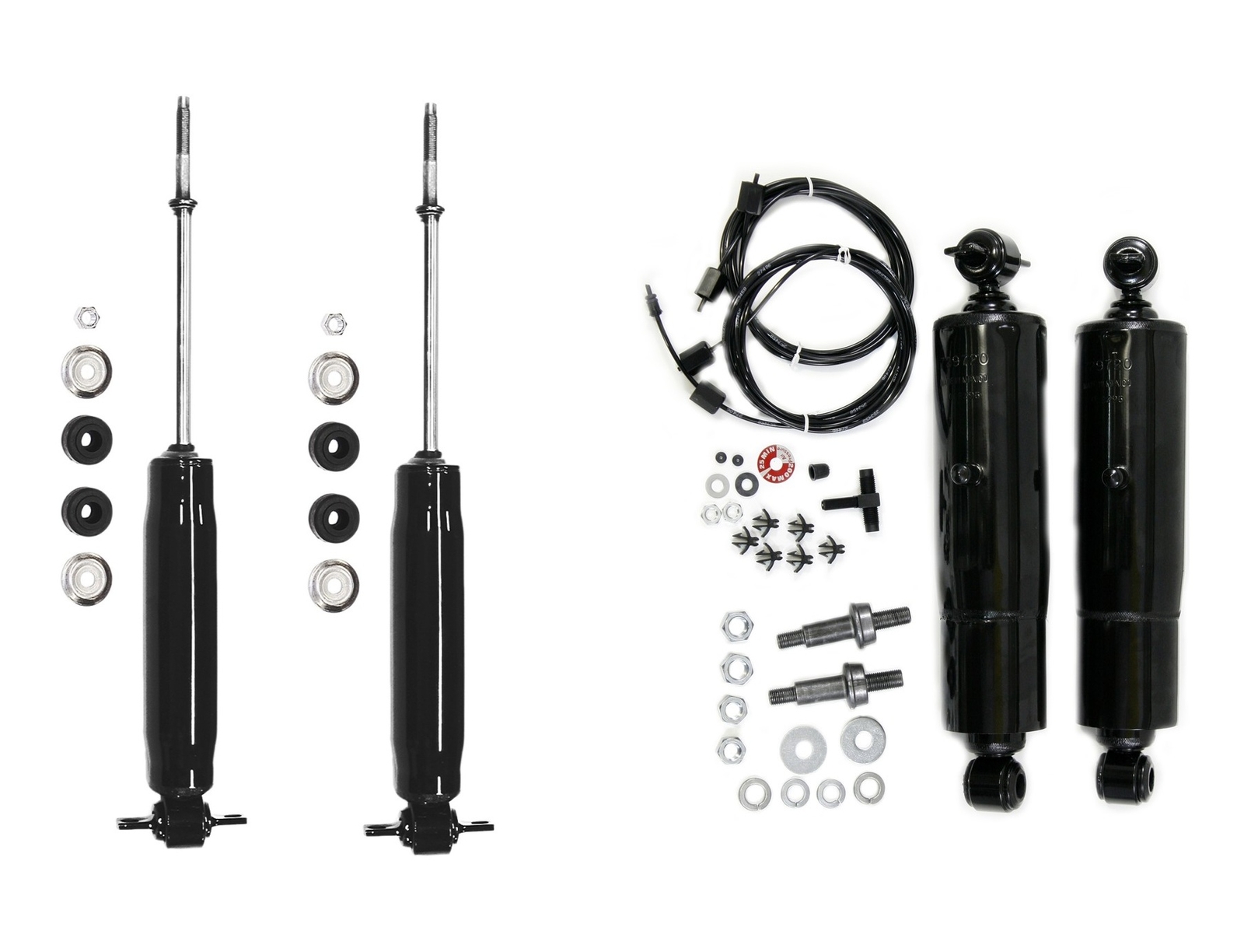 Front & Rear Shock Absorbers Sets Kit ACDelco For Chevrolet Impala 1976 ...