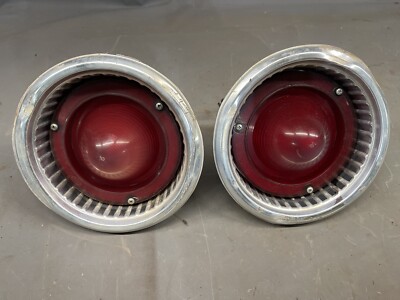 1962 Ford Fairlane Tail Light Lamp Taillight Lens OEM Bezel Ranchero ...