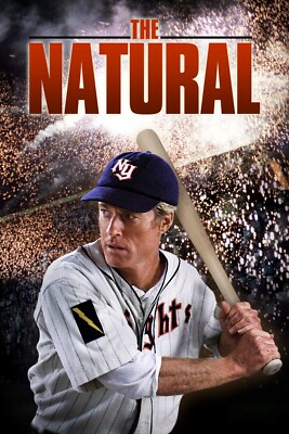 1984 The Natural Movie Poster 11X17 Robert Redford Roy Hobbs Glen Close ...