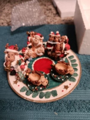 CHRISTMAS MINIATURE REINDEER TEA SET POPULAR IMPORTS COMPLETE SET | eBay