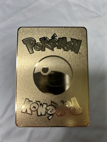 2020 POKEMON CHARIZARD DX GOLD METAL CARD | eBay