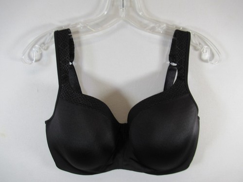 Playtex Secrets Amazing Shape Balconette Bra 36DDD Black Underwire 4823 ...