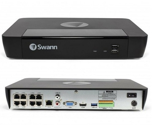 Swann NVR8-7450 8 Channel 2TB HDD Network Video Recorder for NHD-855 ...