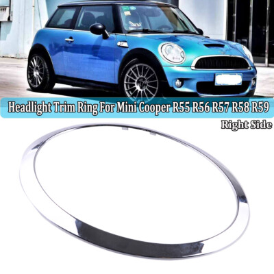 For Mini Cooper R55 R56 R57 R58 R59 Front Right Headlight Trim Ring ...