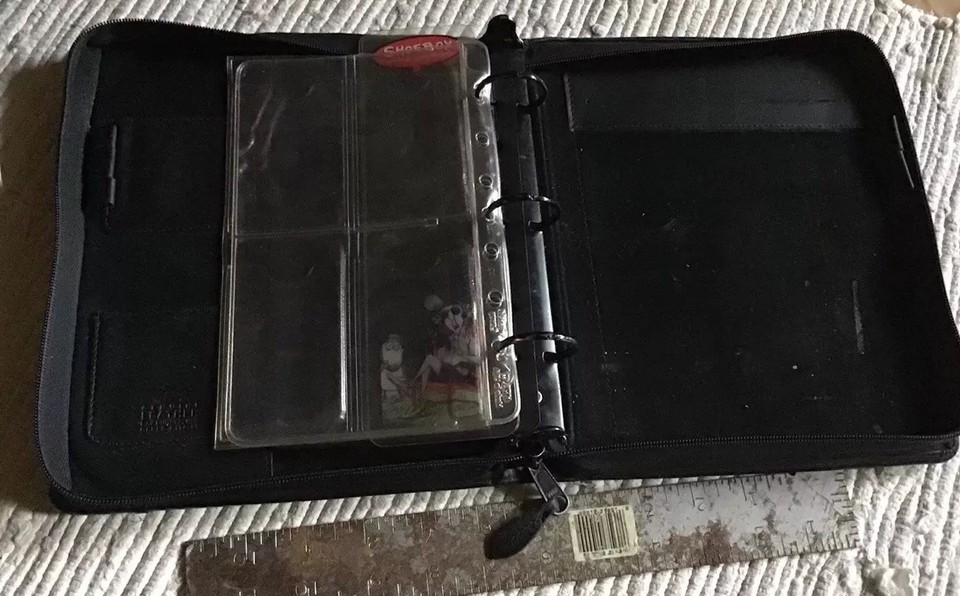 Day Runner Leather Zipper Planner Binder | eBay