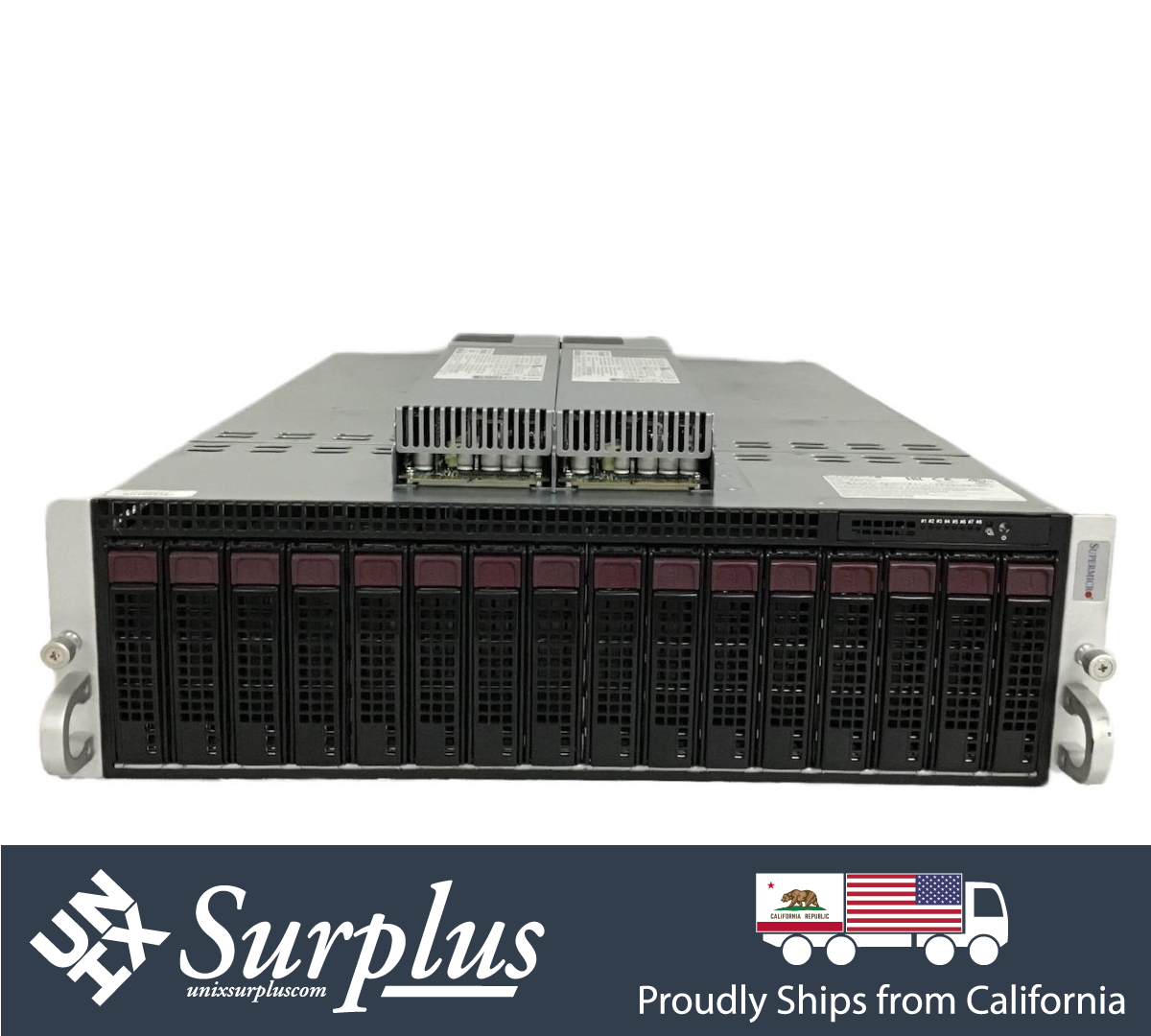 3U 8 Node Blade MicroCloud Server X10SRD-F 8x ea 12Core 32GB PC4 RAM 10GB SFP+ | eBay