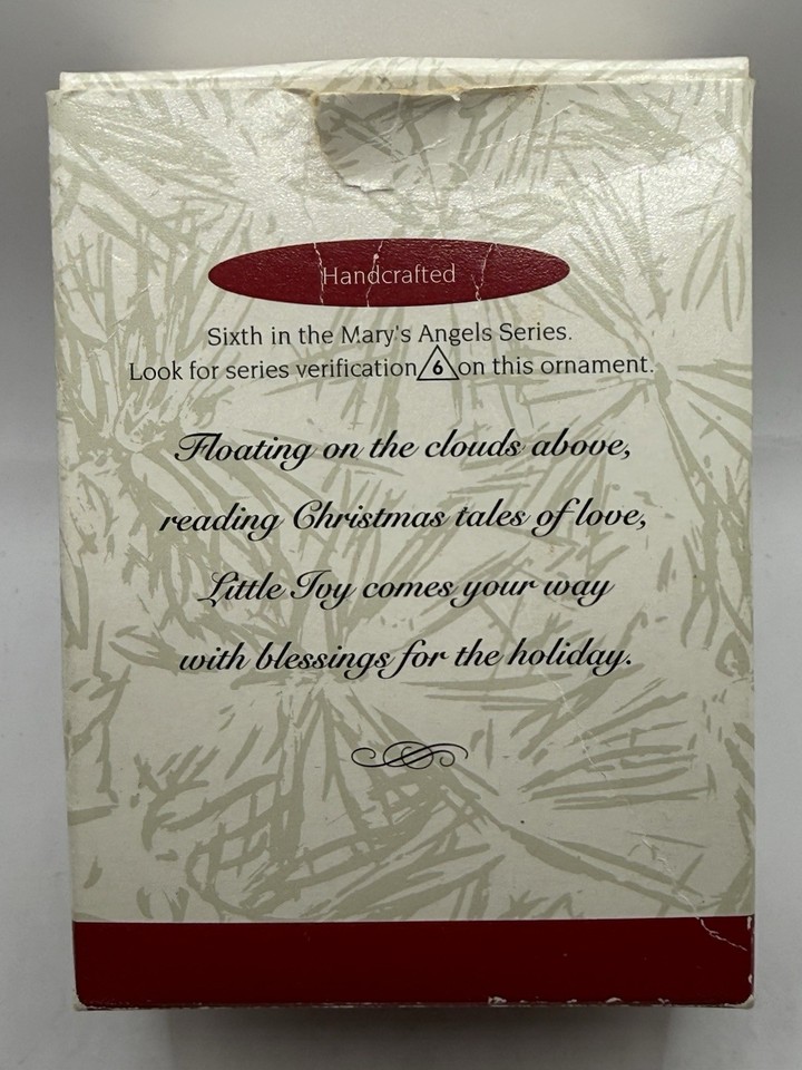 1993 Hallmark Keepsake Christmas Holiday Ornament MARYS ANGELS JOY 6TH ...