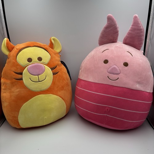 Disney Tigger & Piglet Squishmallow Kelly Toy Tags Cuddle Squeeze | eBay