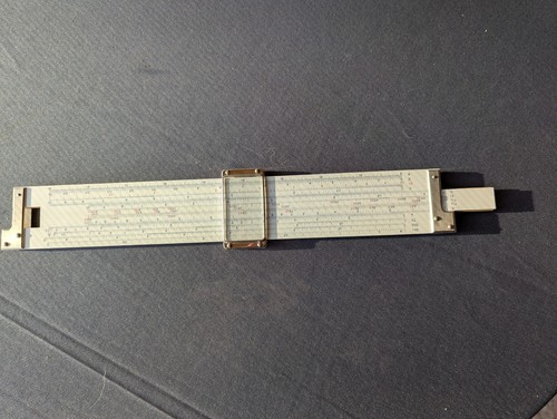 Vintage Sun Hemmi Bamboo Slide Rule with Box No. 2550 | eBay