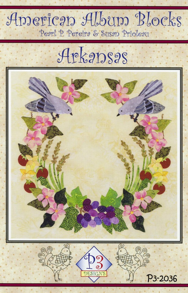 American Album by P3 Designs ~ Baltimore Applique Quilt Pattern Choose ...