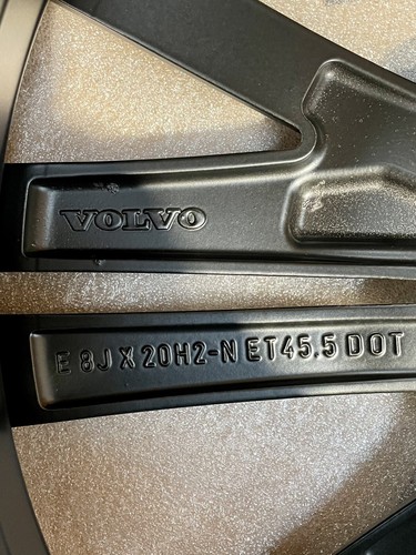 Volvo S60 V60 20” Satin black And Machined Alloy Wheel 31471682 | eBay.de