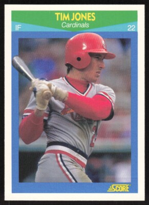 1990 Score Rising Stars Tim Jones #62 St. Louis Cardinals | eBay