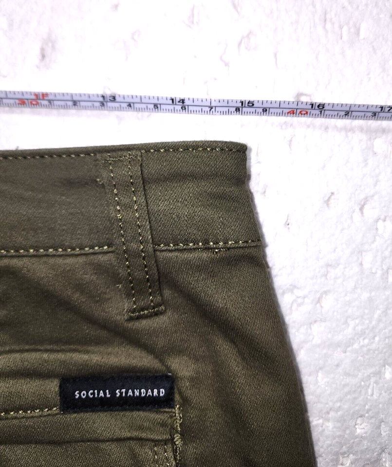 Social Standard Sanctuary Womens Pants Size 8 Army Green Straight ...