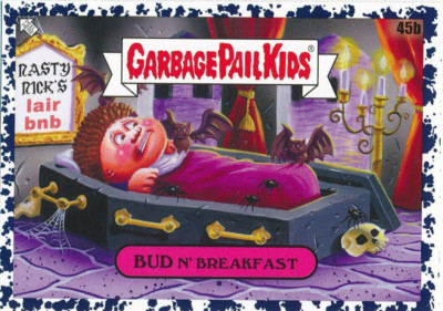 45b BUD N' BREAKFAST 2023 GPK Garbage Pail Kids Go On Vacation BRUISED ...