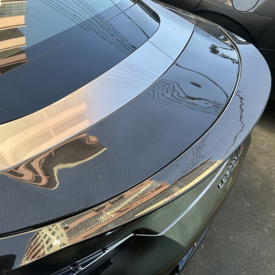 Dry Carbon Fiber Rear Wing Fits For Lexus LC500 LC500H ART Style Trunk ...