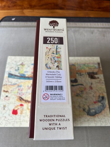 Wentworth wooden jigsaw puzzle 250 pieces 'Orlando (The Marmalade Cat ...
