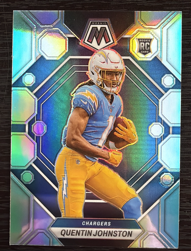 2023 Panini Mosaic #356 Quentin Johnston Silver Rookie RC | eBay