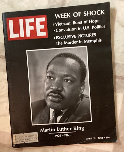 LIFE Magazine Week of Shock April 12, 1968 - Death of Martin Luther ...