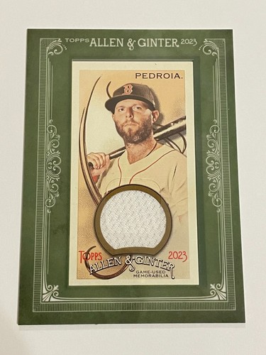 2023 Topps Allen & Ginter Baseball Mini Framed Relic - Dustin Pedroia ...