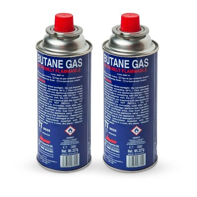 Butane Gas Bottles Canisters for Portable Stoves Cookers Grill Heaters ...