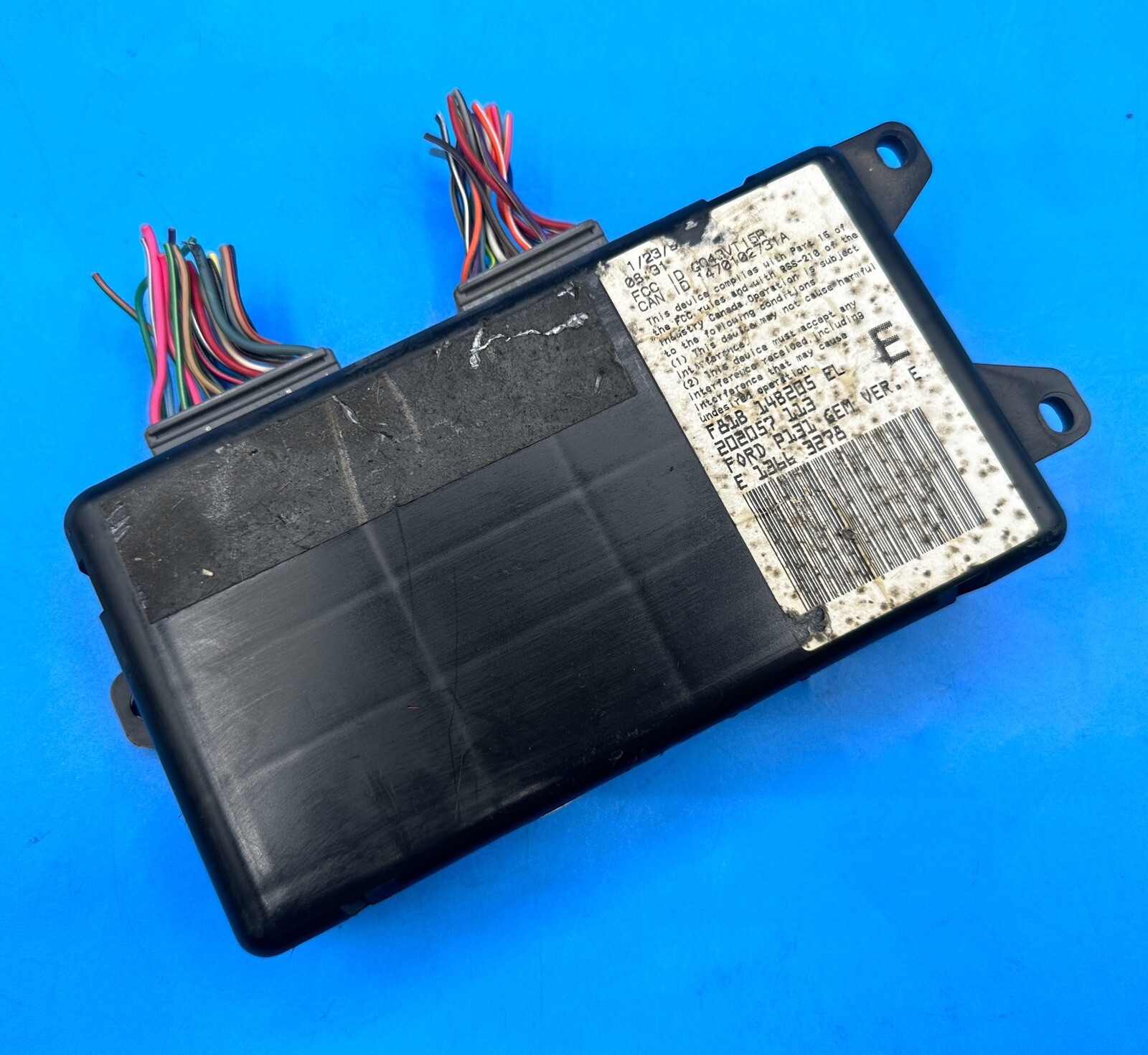 99 00 01 Ford F250 F350 Super Duty bcm GEM Control Module Junction Fuse ...