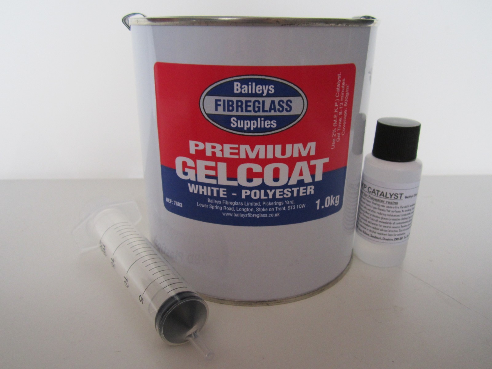 Polyester Gelcoat GRP Including Hardener 1.0 KG Brilliant White | eBay UK