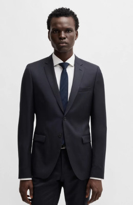 Hugo Boss Men's Navy Extra-Slim-Fit Jacket, 38 R | eBay