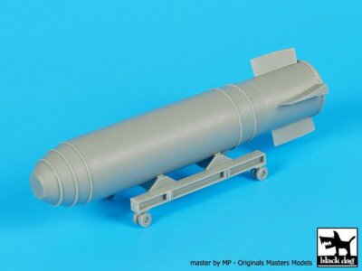 Black Dog 1/72 Mark 17 Nuclear Atomic Hydrogen Bomb on Trolley (Cold ...