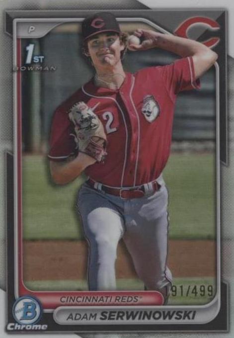 2024 Bowman Chrome - Prospects Adam Serwinowski #BCP-202 Refractor /499 ...