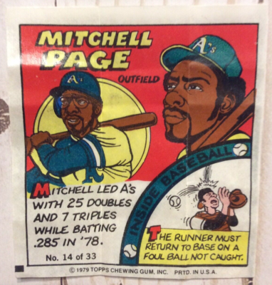 Outfield Baseball Comic