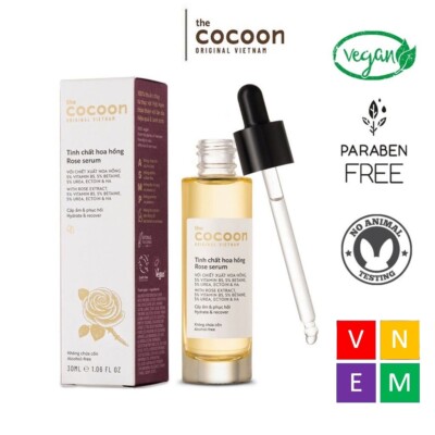 2x Cocoon Rose Essence 30ml Rose Serum Deeply Hydrating Skin | eBay