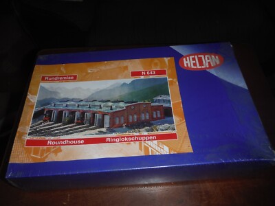 Vintage Heljan B 643 N Scale, Roundhouse 6 Tracks | eBay