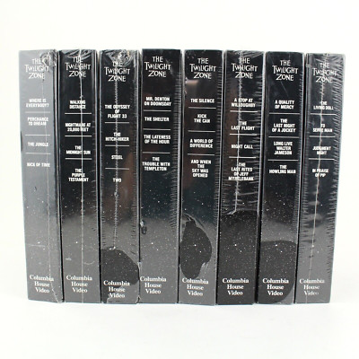 The Twilight Zone TV Show VHS Columbia House Video Lot of 8 Tapes 32 ...