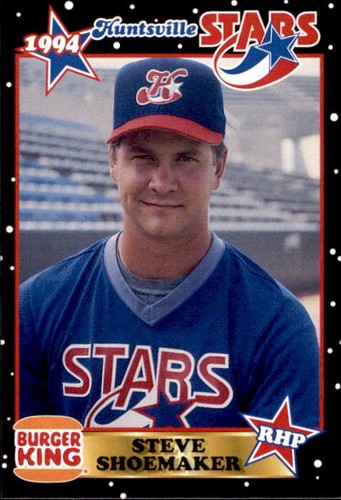 1994 Huntsville Stars Team Issue #16 Steve Shoemaker Columbus Ohio ...