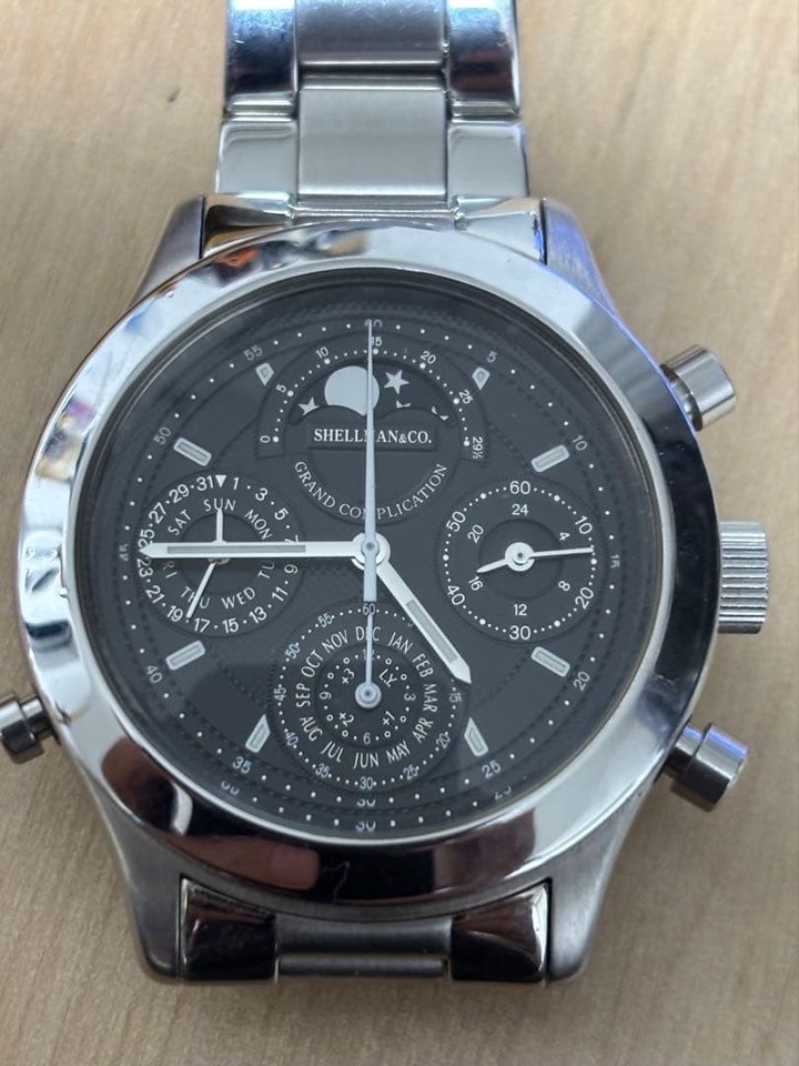 [MINUTE REPEATER] Shellman Grand Complication 6770-H19209 Watch | eBay UK