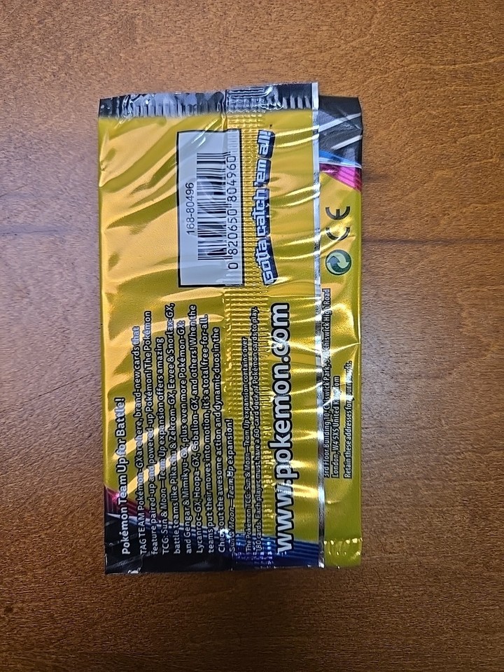 Pokemon Sun and Moon Team Up 3 Card Mini Booster Packs Complete Art Set ...