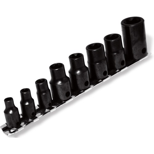CTA 9650L 8-Piece External Torx Plus Socket Set, Alloy Steel, E5-E20 ...