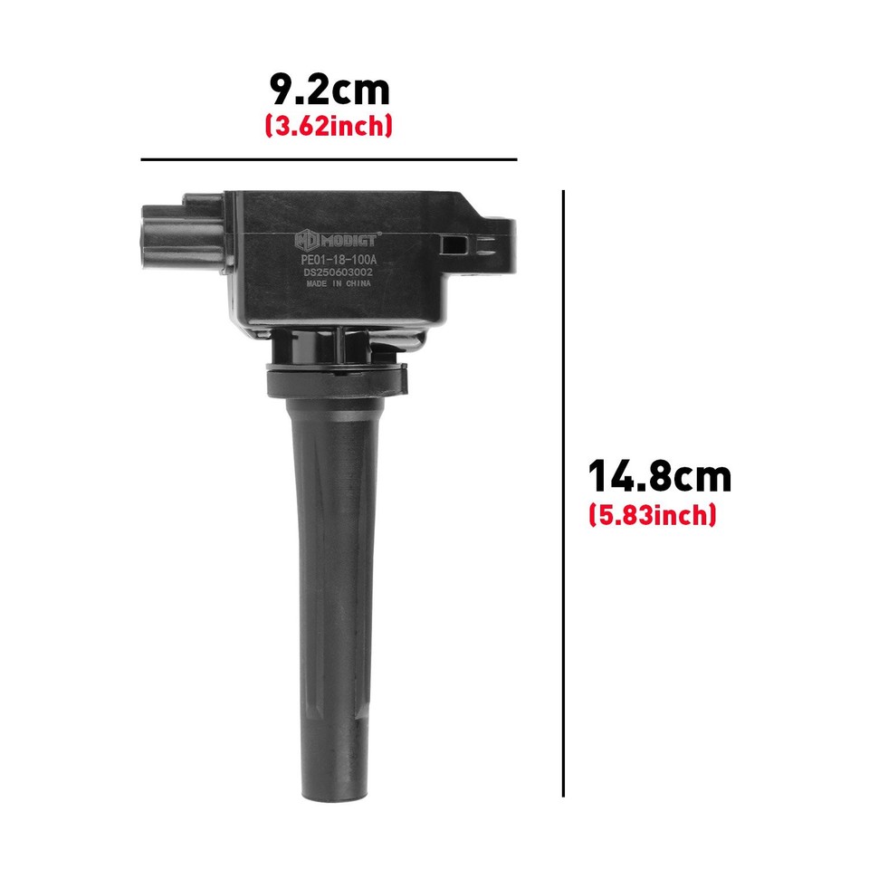 1Pcs OEM Quality PE01-18-100A Ignition Coil For Mazda 3 & Mazda 6 2.0L ...