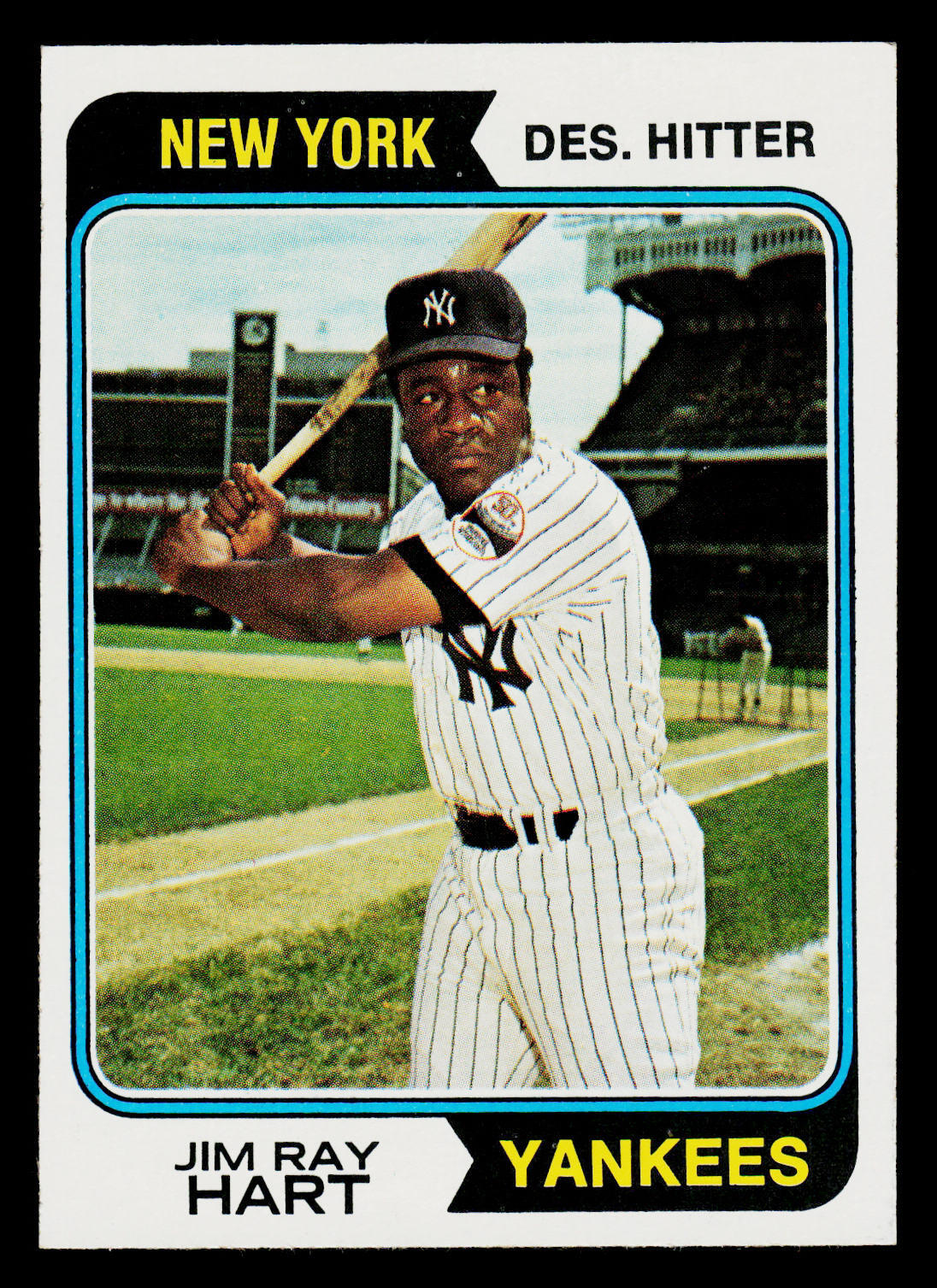 1974 Topps #159 Jim Ray Hart New York Yankees Baseball Card | eBay