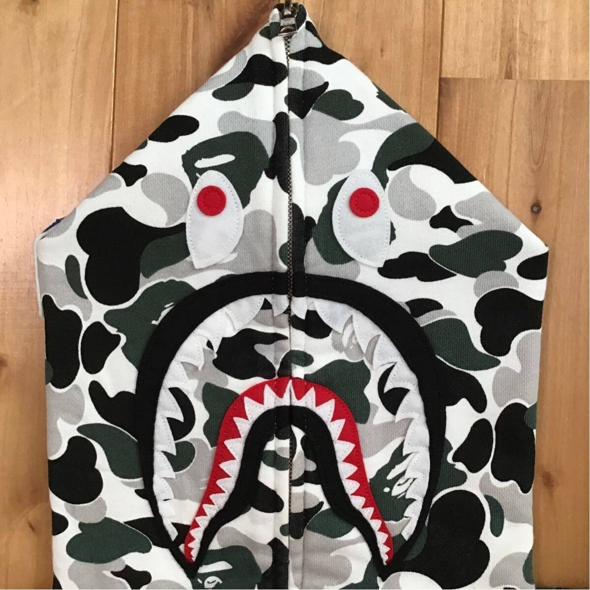 BAPE Kyoto city camo shark full zip hoodie NIGO A Bathing Ape Size S | eBay