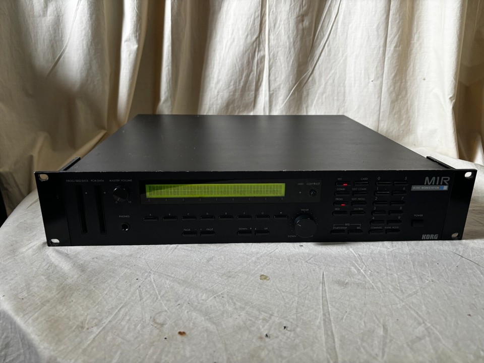 Korg M1R MUSIC WORKSTATION rack-mount module of M1 New internal battery ...