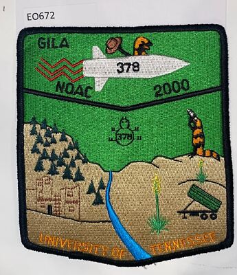 Boy Scout OA Flap Set Gila Lodge 378 2000 NOAC | eBay