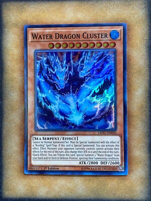 Yugioh Water Dragon Cluster LEDU-EN036 Super Rare 1st Ed NM | eBay