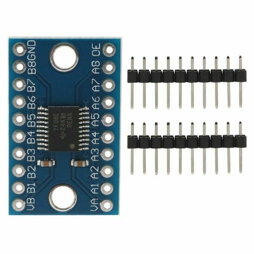 TXS0108E 8 Channel Logic Level Converter TTL 3.3V 5V Bi-Directional ...