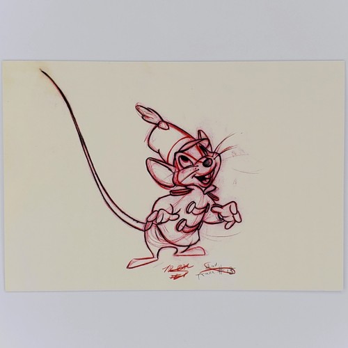 Dumbo Postcard Timothy Q Mouse Disney Concept Art Wolfgang Reiterman ...