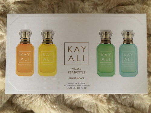 Kayali Vacay in a Bottle Miniature Set (4 total) - Huda Beauty | eBay