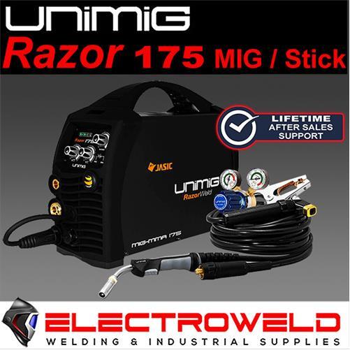 Uni-Mig Razorweld 175 220V DC MIG/MMA Welding Machine - KUMJRRW175MIG ...